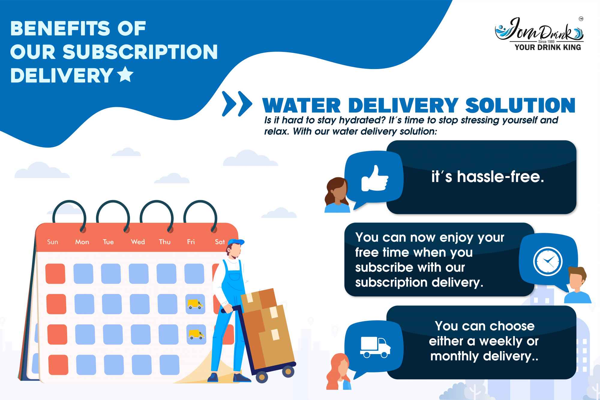 Water Delivery Subscription - Jomdrink @ Persada Dunya @ Mineral Water ...